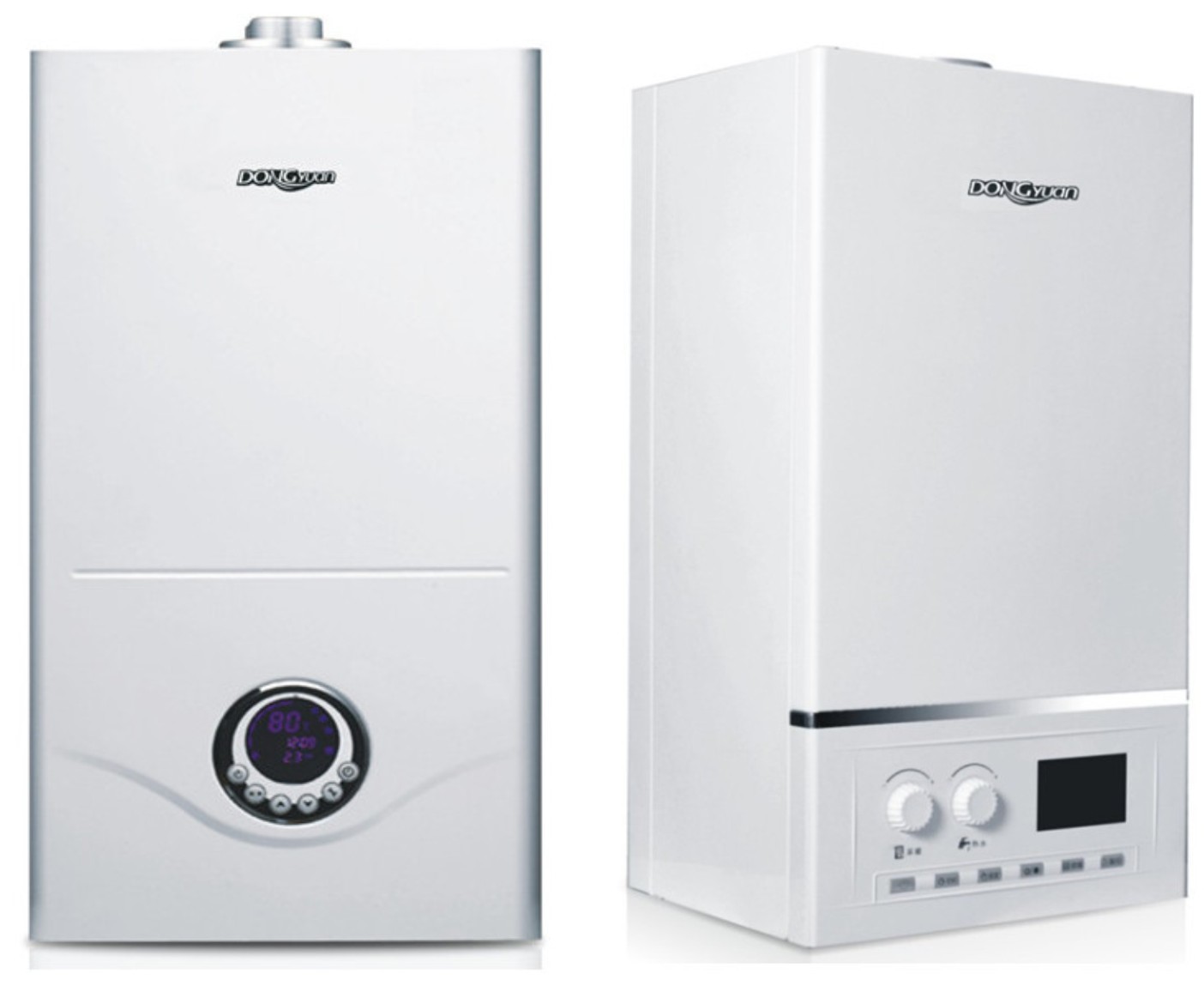 La pared colgó el tipo automático integrado de la ignición de la ...